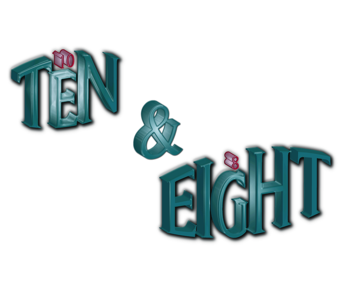 Personable, Masculine, Clothing Logo Design for 10 & 8 or Ten & Eight ...