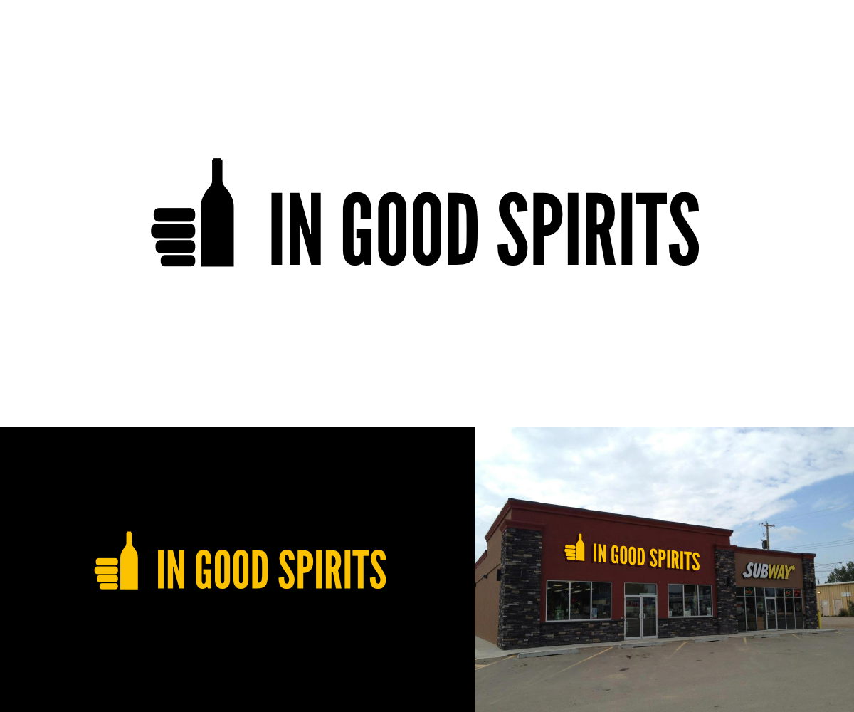 Modern, Colorful, Retail Logo Design for In Good Spirits by VGB ...