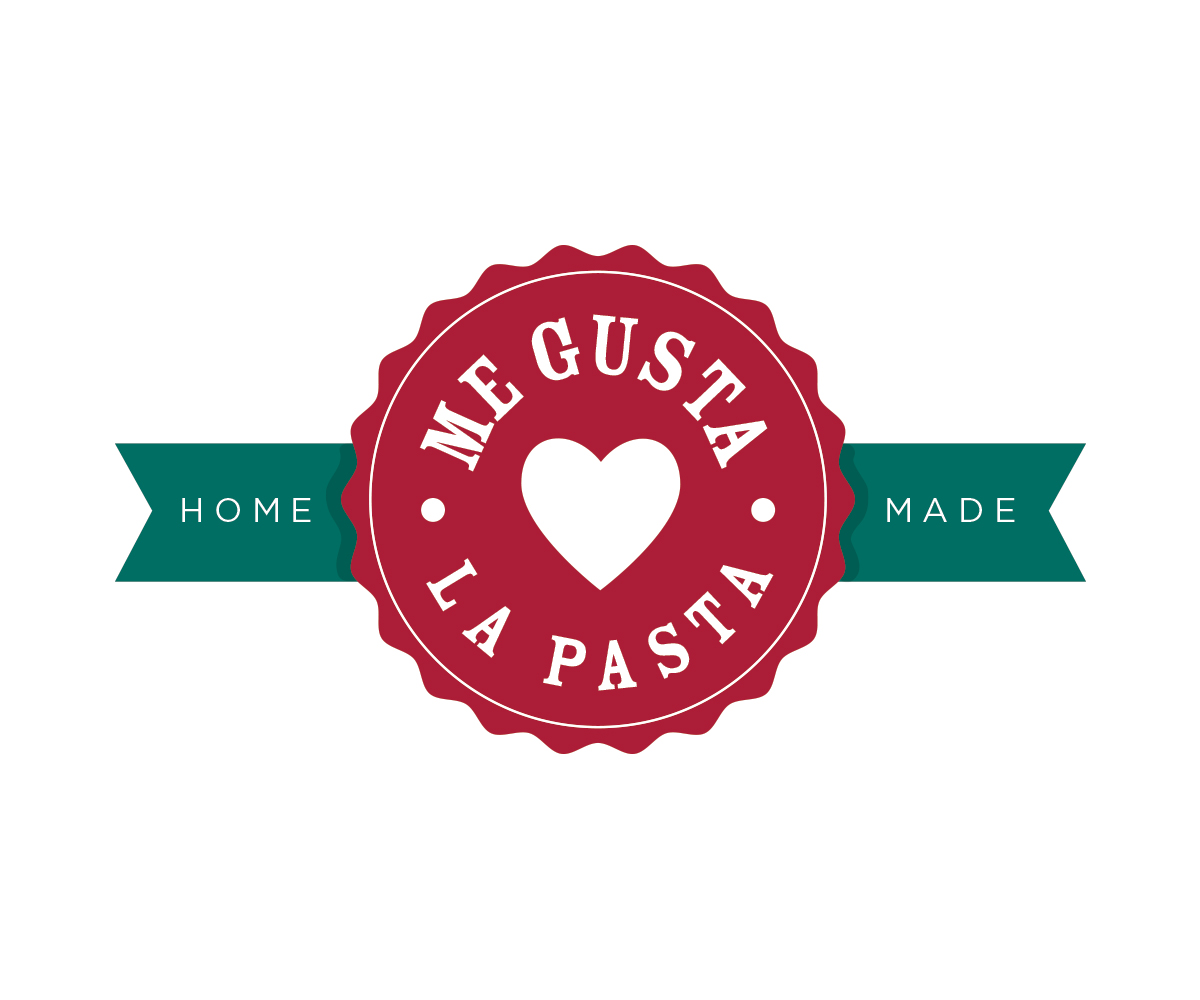 Personable, Colorful, Small Business Logo Design for Me Gusta La Pasta ...