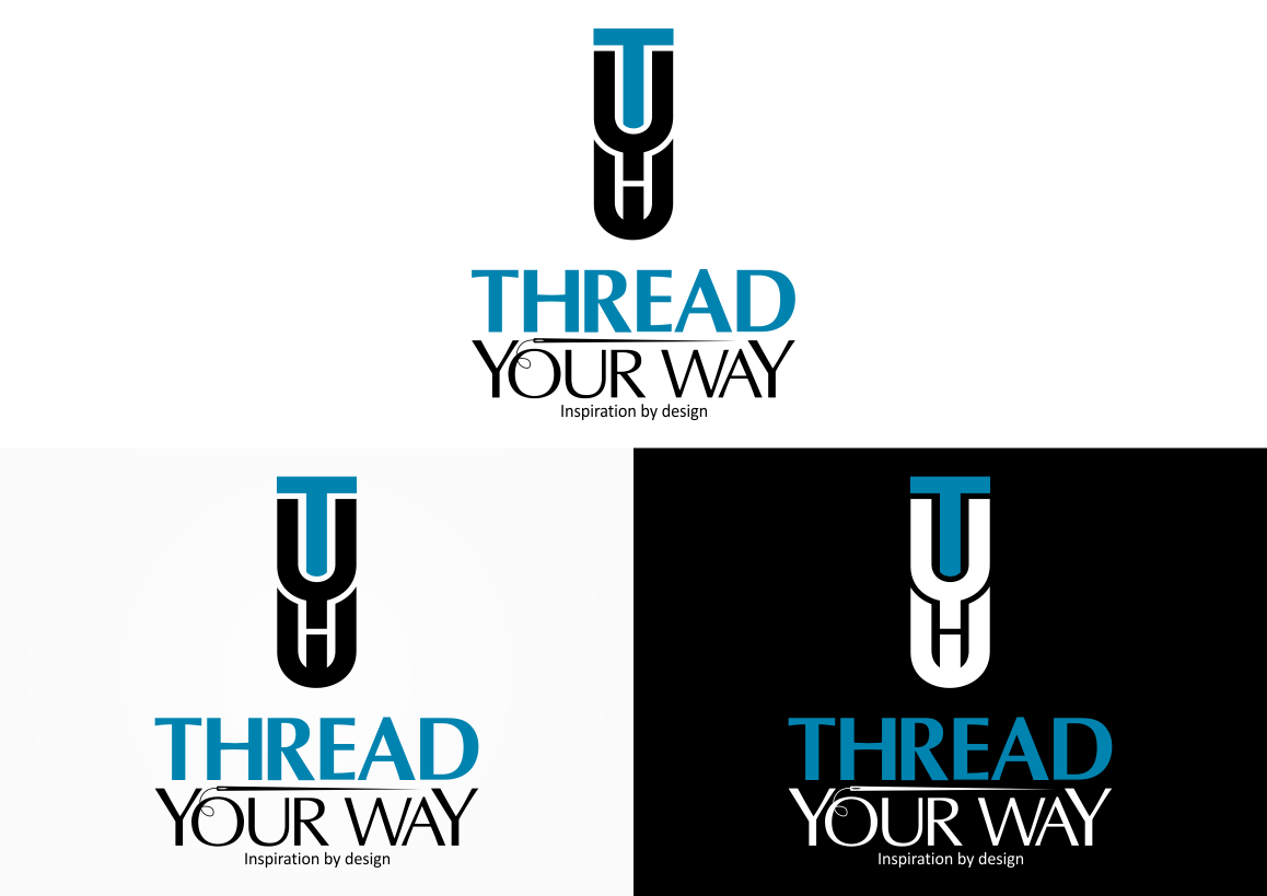 Personable, Colorful, Printing Logo Design for Thread Your Way ...