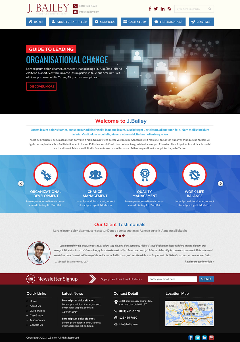 Personable, Elegant, Training Web Design for a Company by Sbss | Design ...