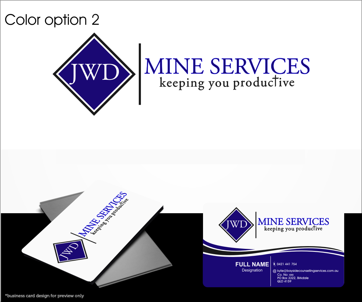 Bold, Serious, Coal Mining Logo Design for JWD MINE SERVICES Keeping ...