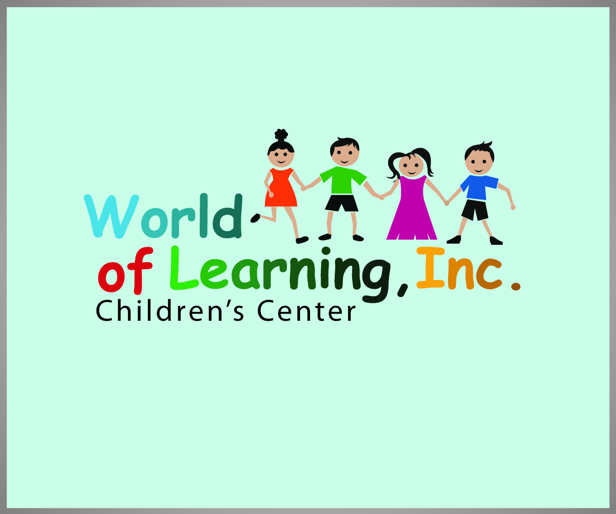 Business Logo Design for World of Learning, Inc., Children's Center by ...