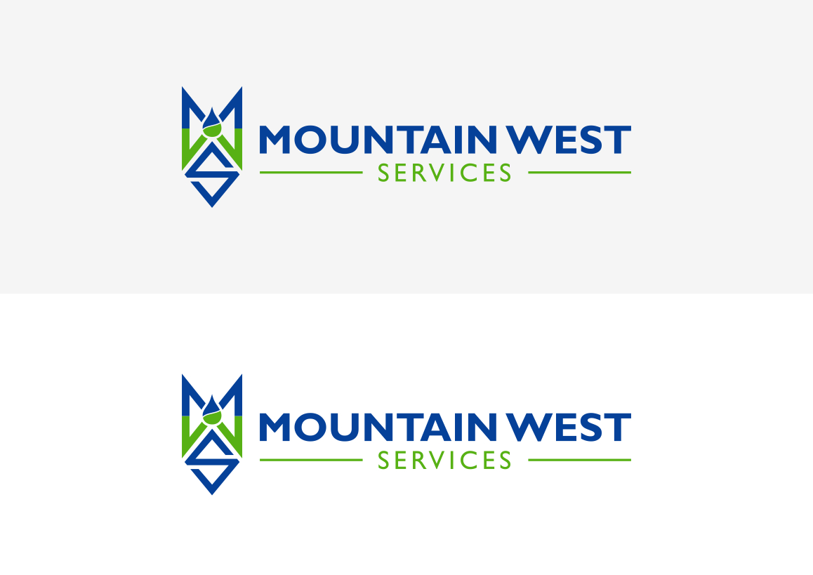 It Company Logo Design for "Mountain West Services" or "MWS" by ...