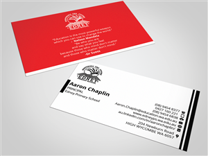 Education, Principal Business Card | 35 Business Card Designs for a ...