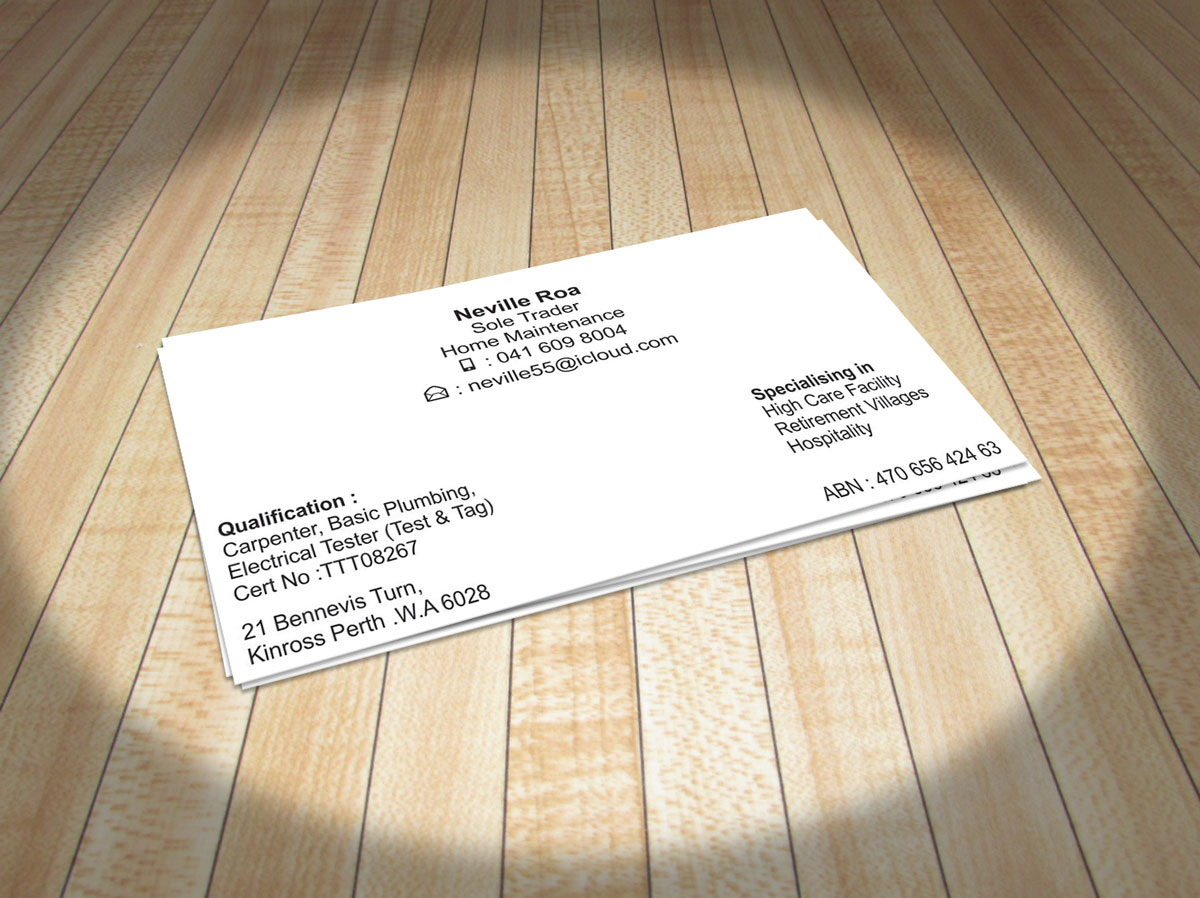 Electrical Business Card Design for a Company by Madhusudan | Design ...