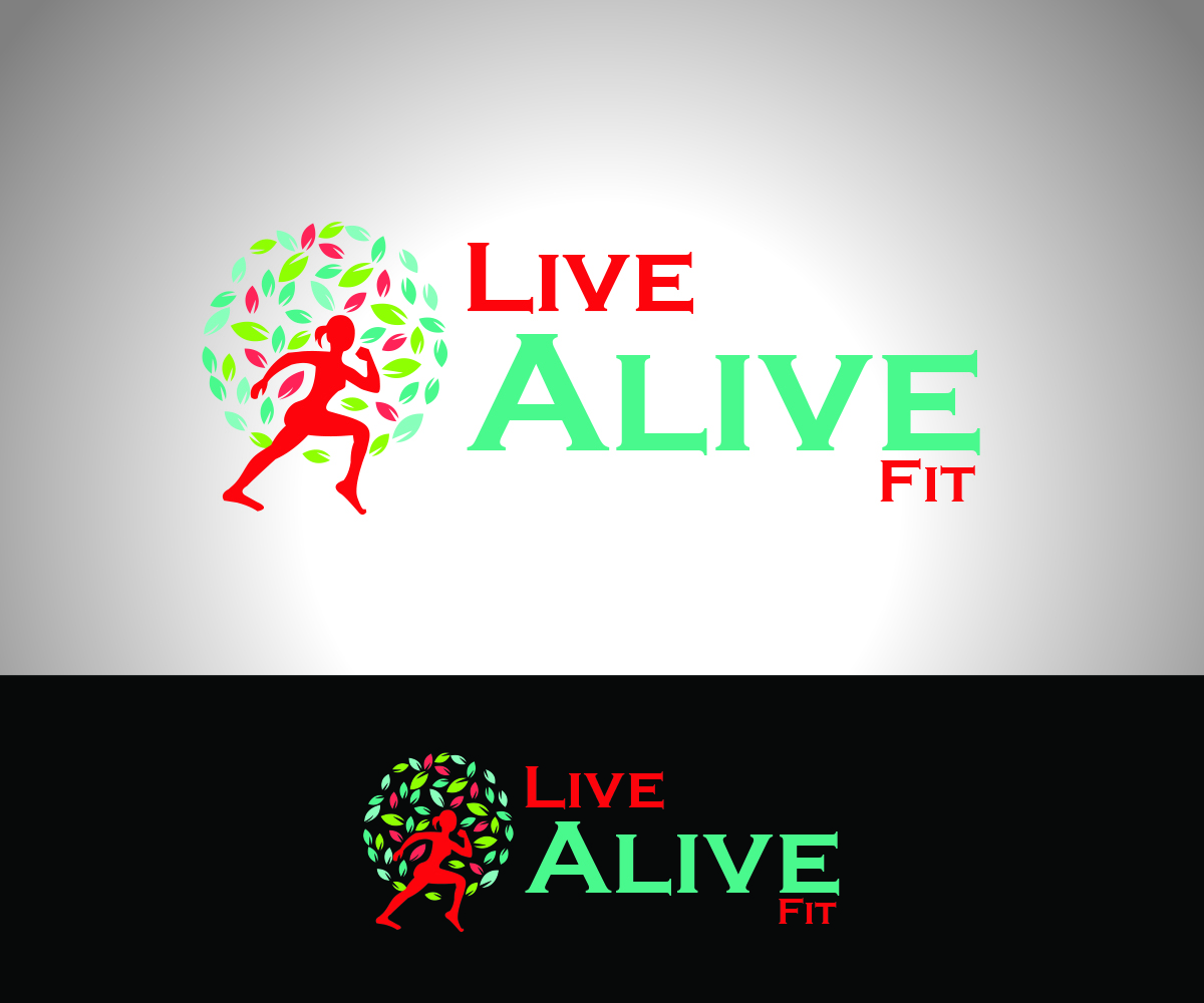 Modern, Elegant, Health Logo Design for Live Alive Fit by TGDesigns ...