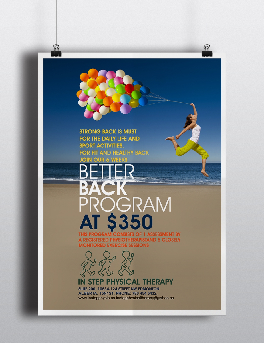 Elegant, Modern, Fitness Poster Design for a Company by cb1318 | Design ...