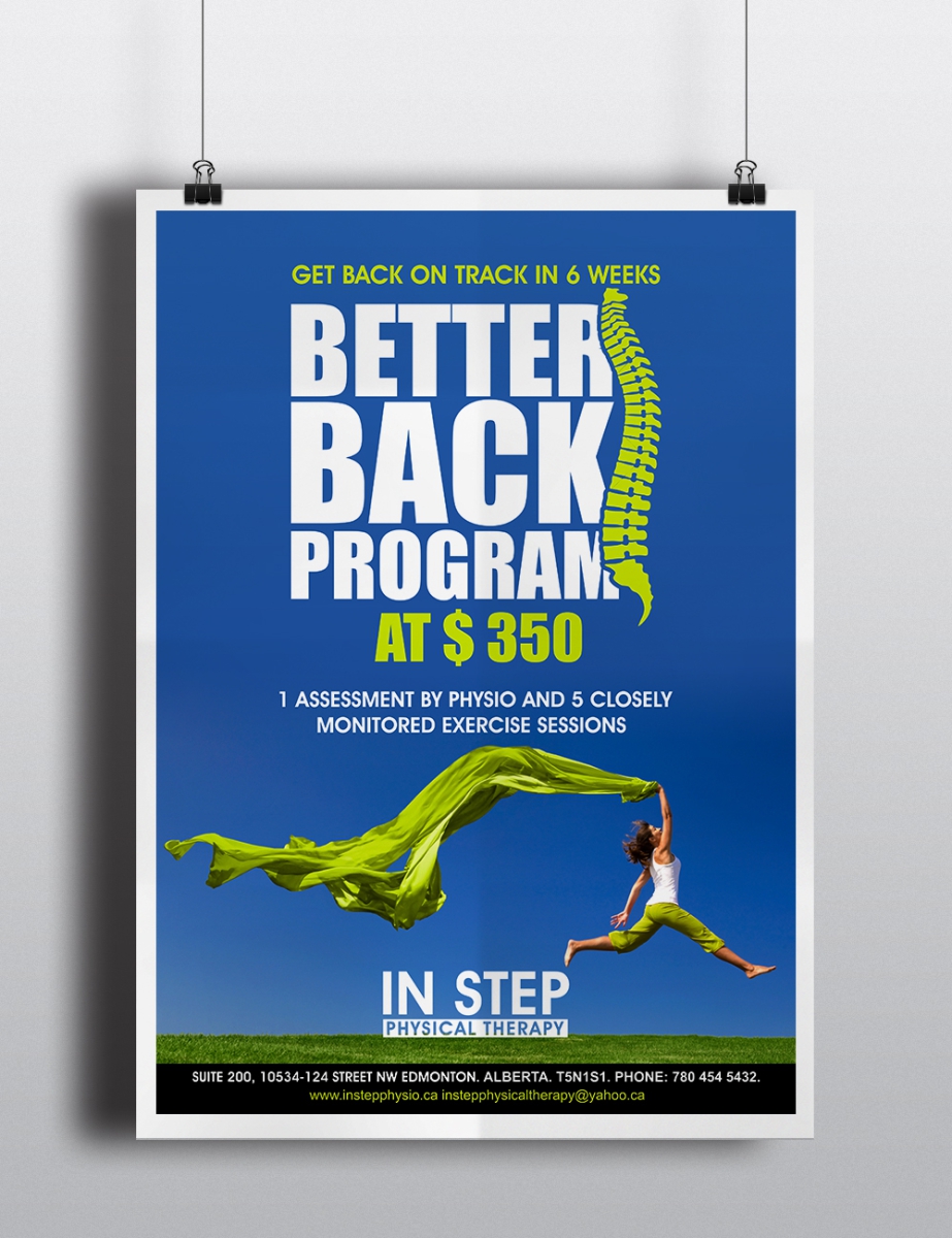 Elegant, Modern, Fitness Poster Design for a Company by cb1318 | Design ...