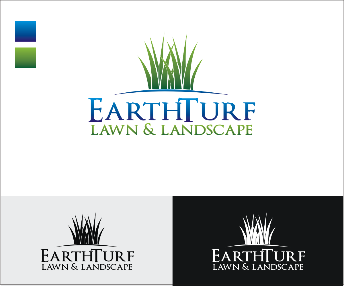 Bold, Modern, Landscaping Logo Design for EarthTurf Lawn & Landscape by ...