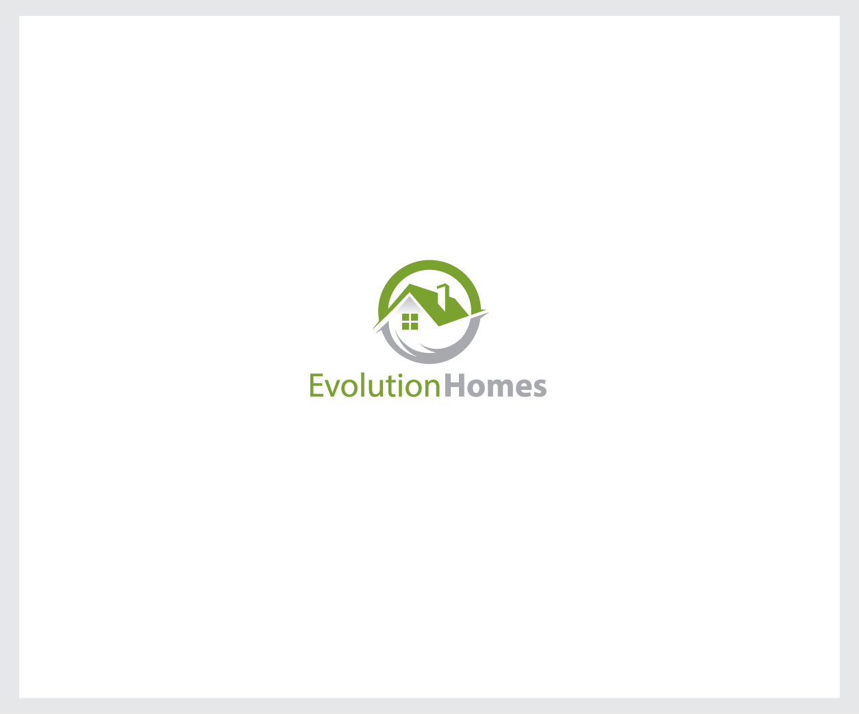 Modern, Upmarket, Business Logo Design for evolution homes by Finno ...