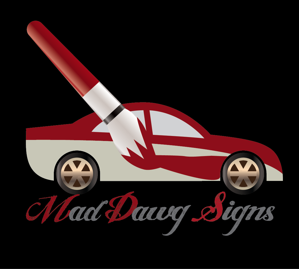 Business Logo Design for Mad Dawg Signs by Juan Marte | Design #5054664