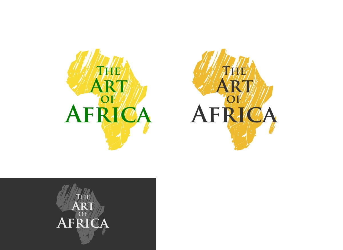 Modern, Upmarket, Retail Logo Design for The Art of Africa displayed on ...