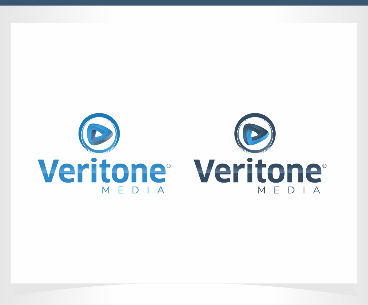 Digital Logo Design for Veritone Media by B8 | Design #5099496
