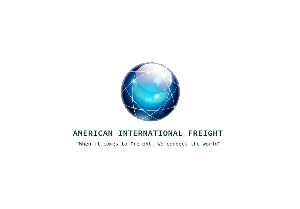 Graphic Design Logo Design for American International Freight (AIF ...