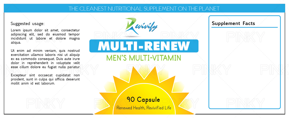 Elegant, Professional, Health Label Design for a Company by Pinky ...