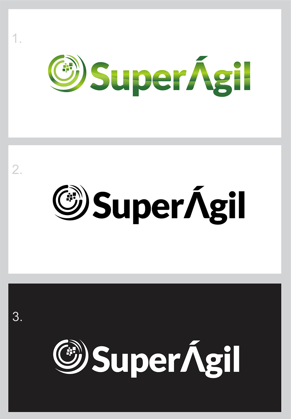 Modern, Professional, Software Logo Design for SuperÁgil or Super Ágil ...