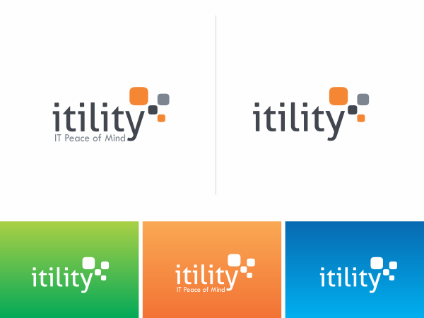Professional, Bold, Computer Logo Design for Itility by Savitra ...