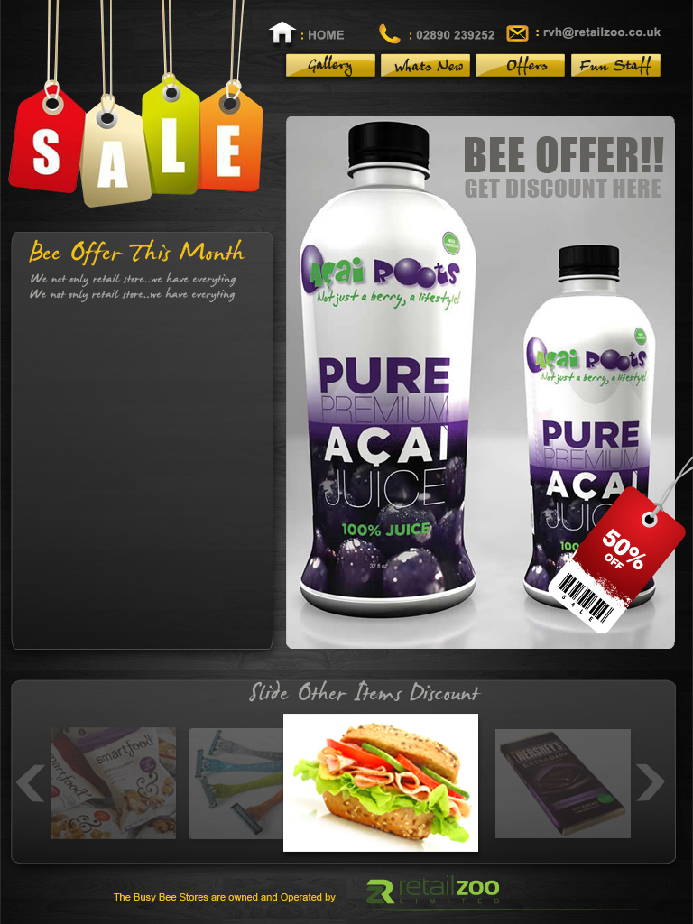 Bold, Serious, Retail Web Design for a Company by Eddiey | Design #281205