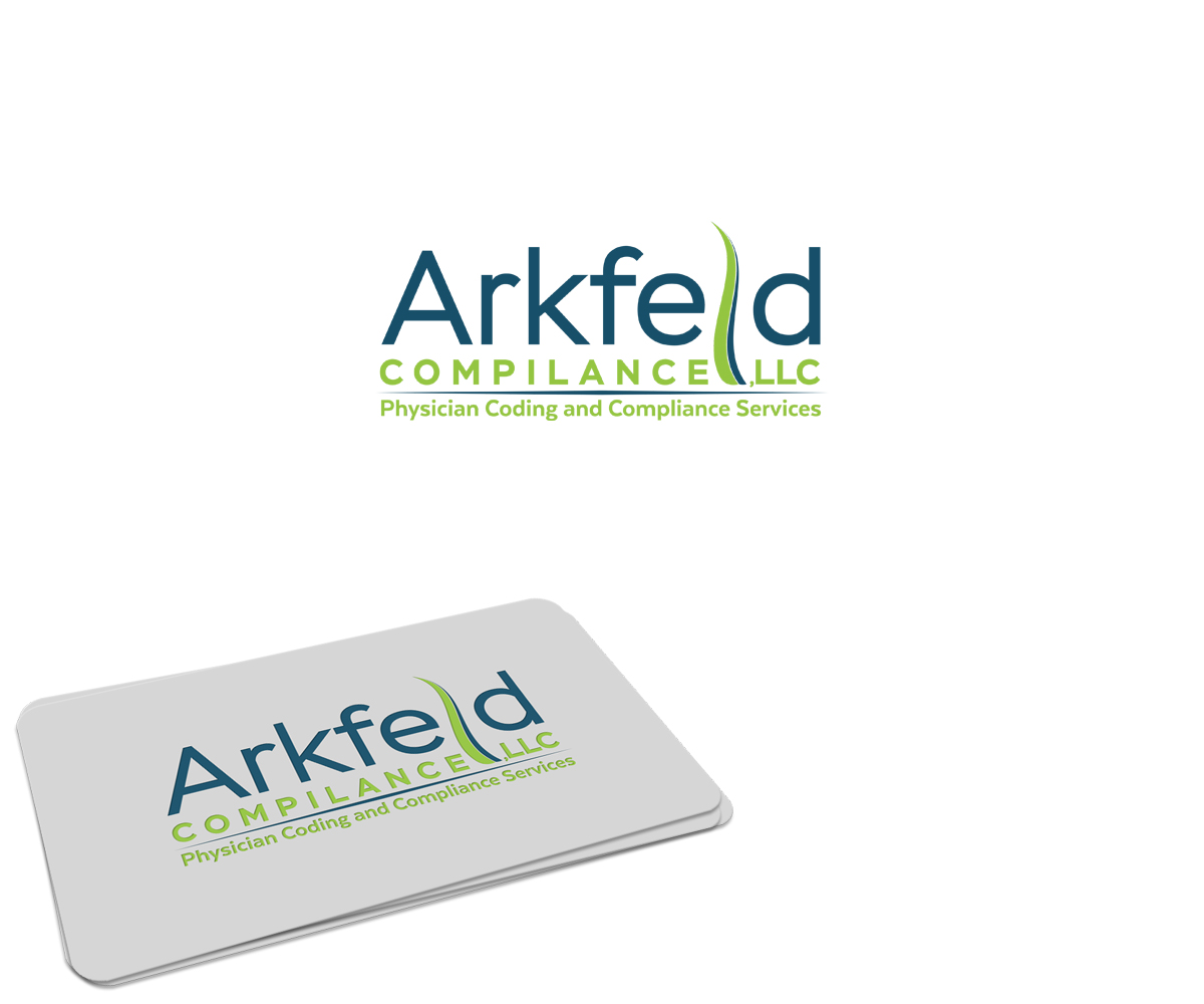 Healthcare Logo Design for Arkfeld Compliance, LLC Physician Coding and ...