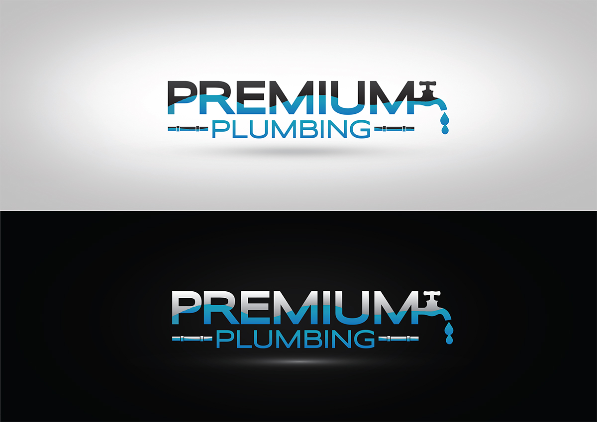 Serious, Modern, It Company Logo Design for Premium Plumbing by dm.design | Design #5111778