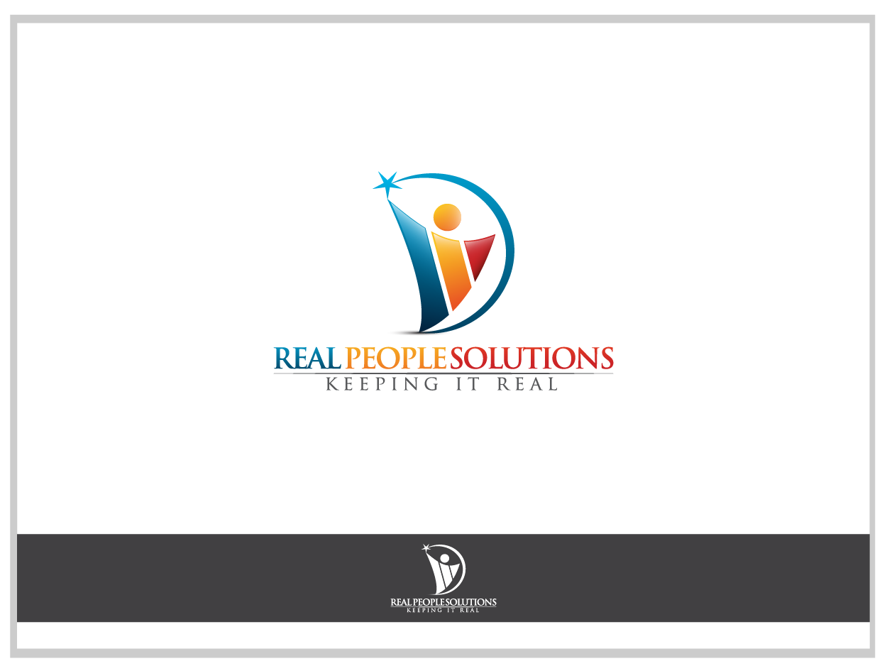Bold, Modern, Marketing Logo Design for Real People Solutions 'Keeping ...