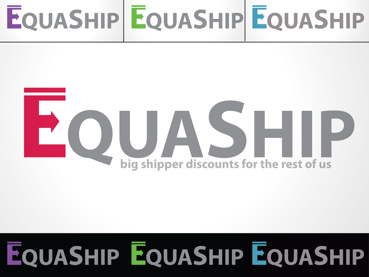 Bold, Modern, Shipping Logo Design for EquaShip by Maurissahunter ...