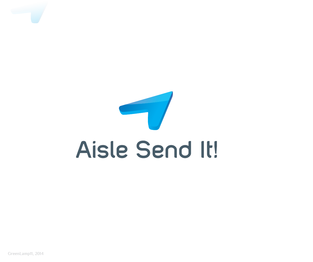 Bold, Playful, It Service Logo Design for Aisle Send It! by GreenLamp ...