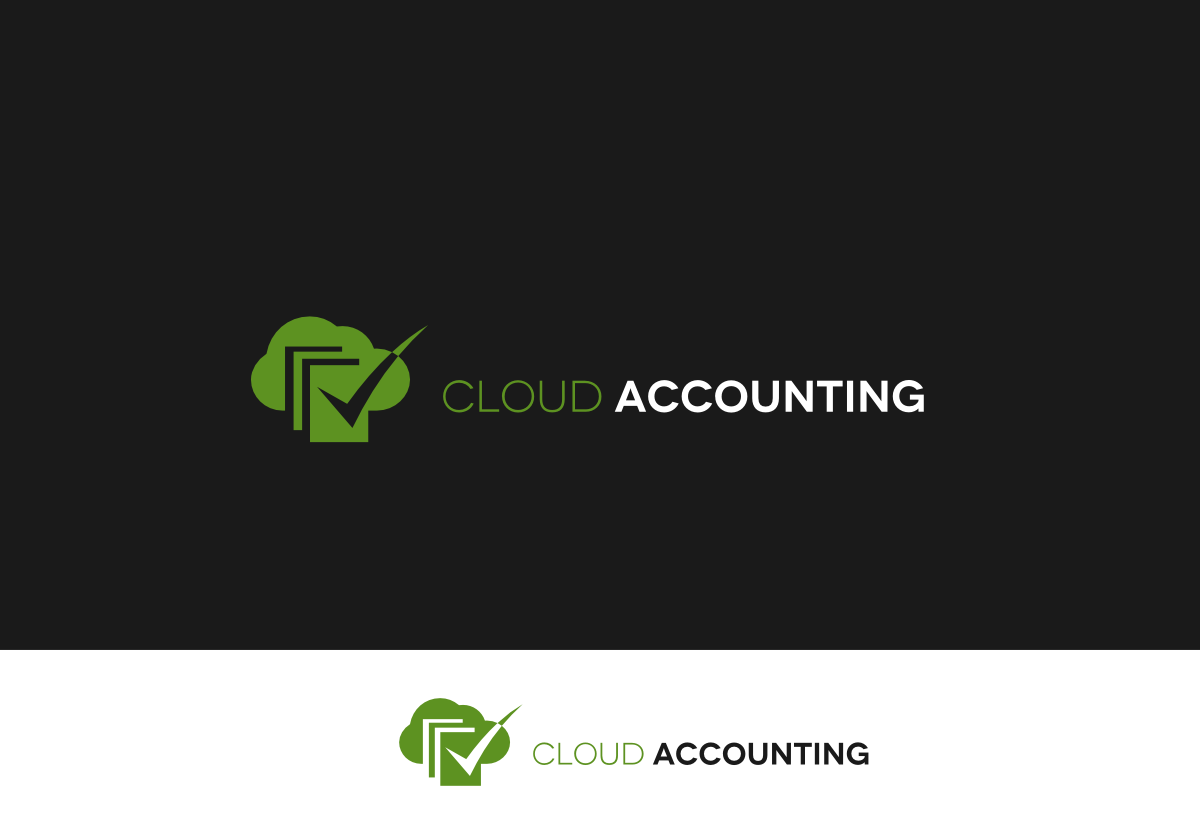 Accounting Logo Design for Cloud Accounting or Cloud Accounting ...
