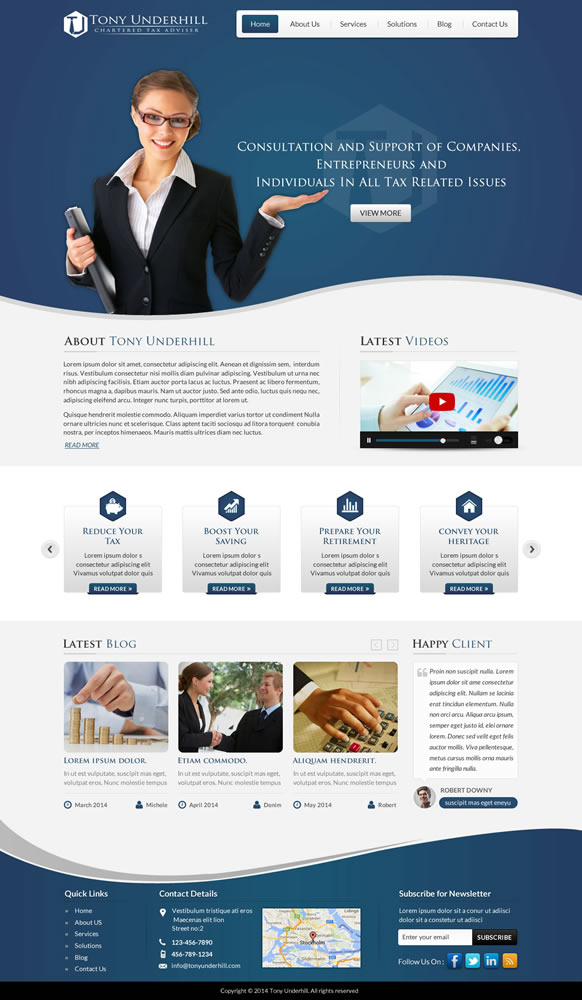 Serious, Conservative, Crowd Web Design for a Company by Sbss | Design ...