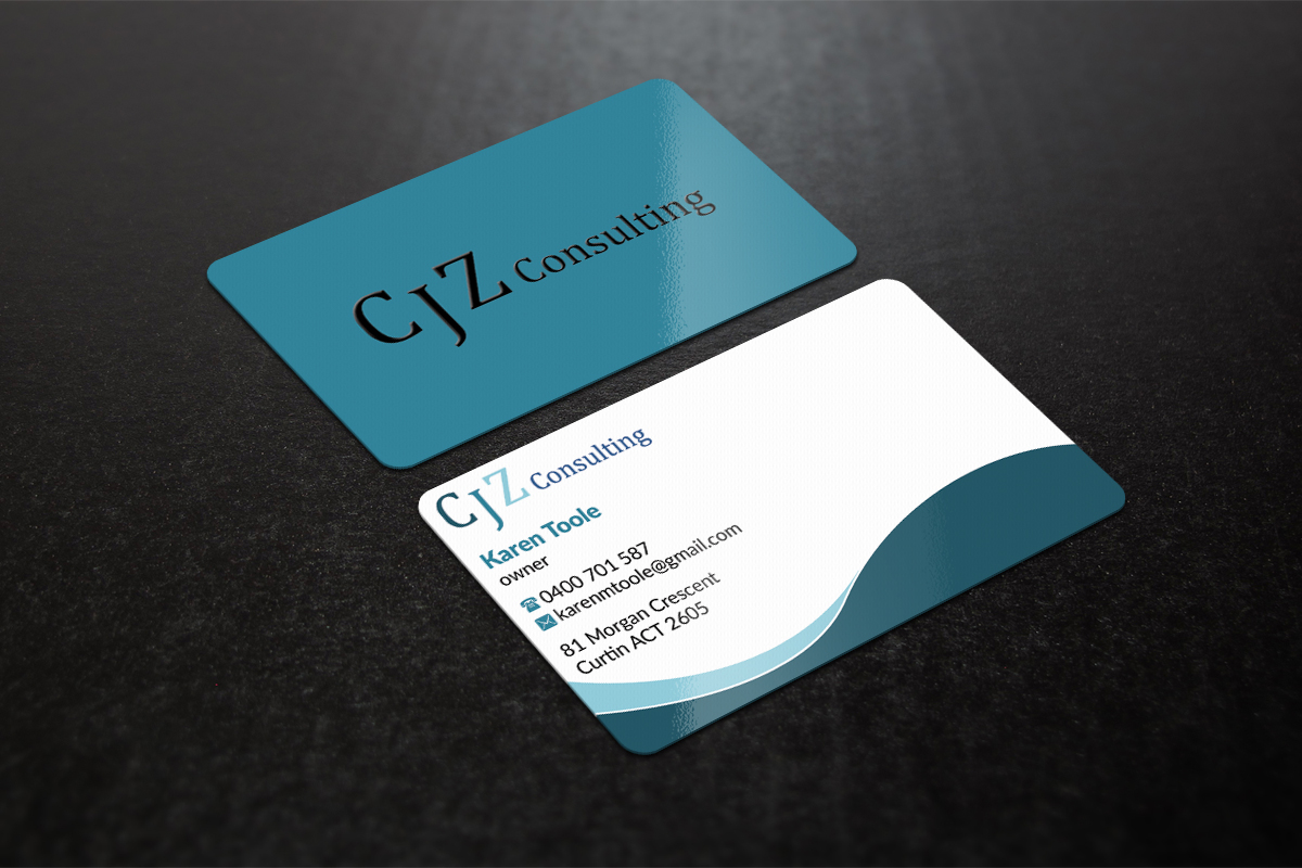 Professional, Feminine, Government Business Card Design for a Company ...