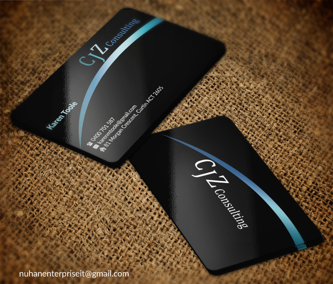 Professional, Feminine, Government Business Card Design for a Company ...