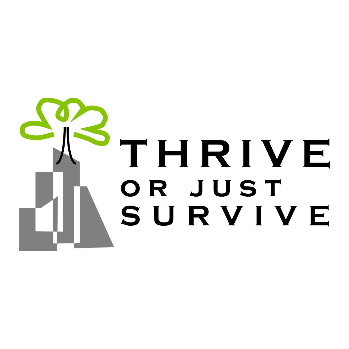 Logo Design for Thrive or Just Survive by Jane | Design #5259365