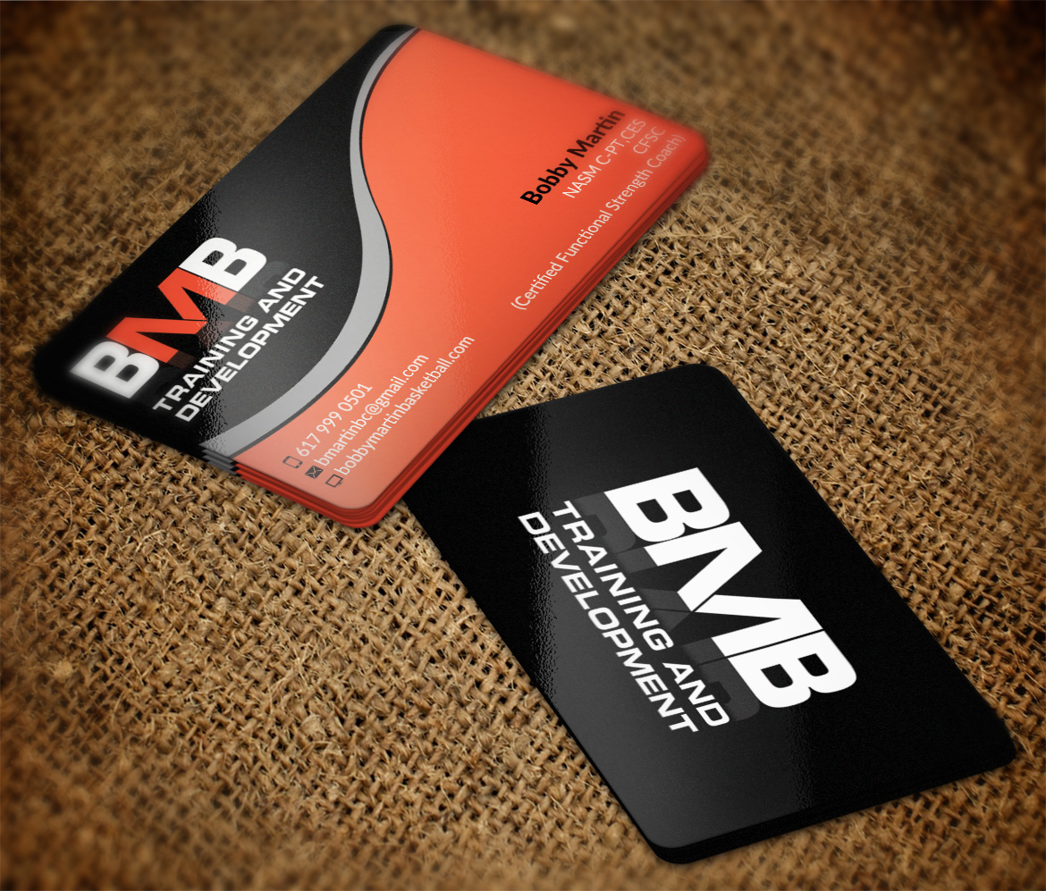 Training Business Card Design for BMB Training and Development LLC by ...