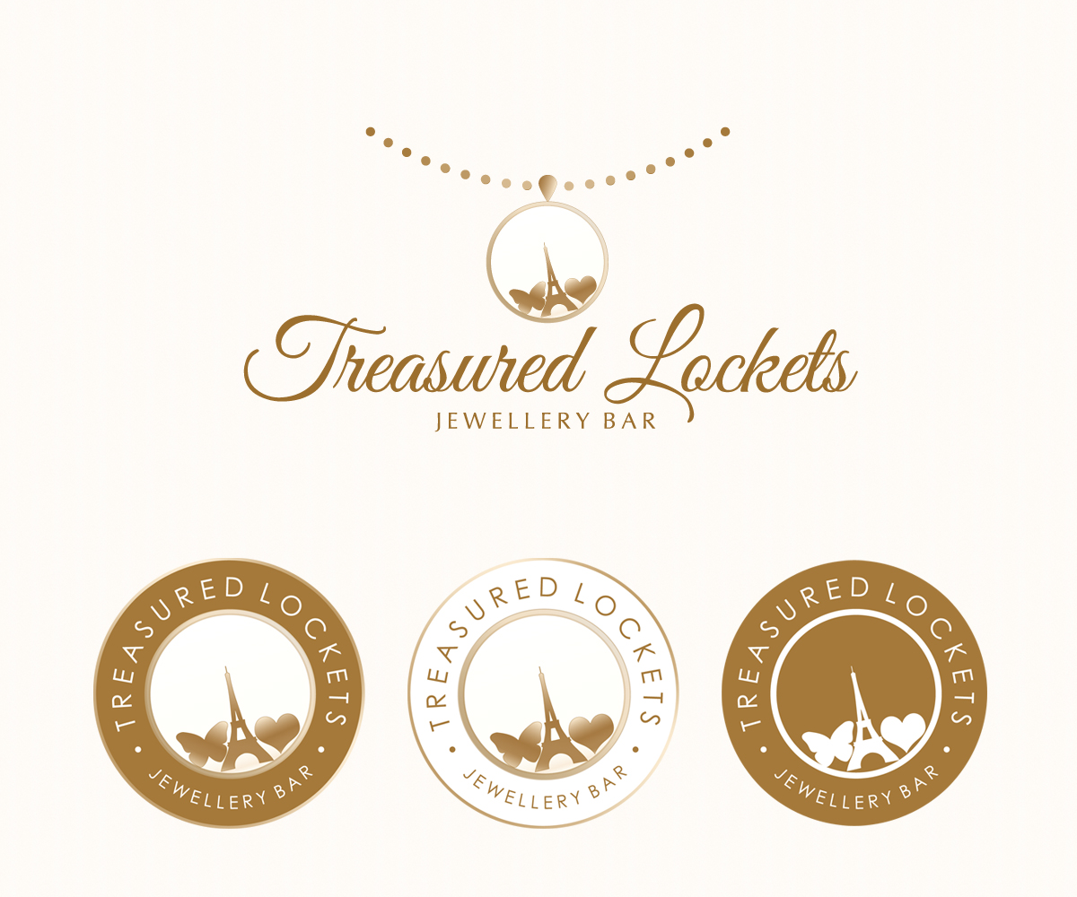 Modern, Upmarket, Travel Logo Design for Treasured Lockets by m_designs ...
