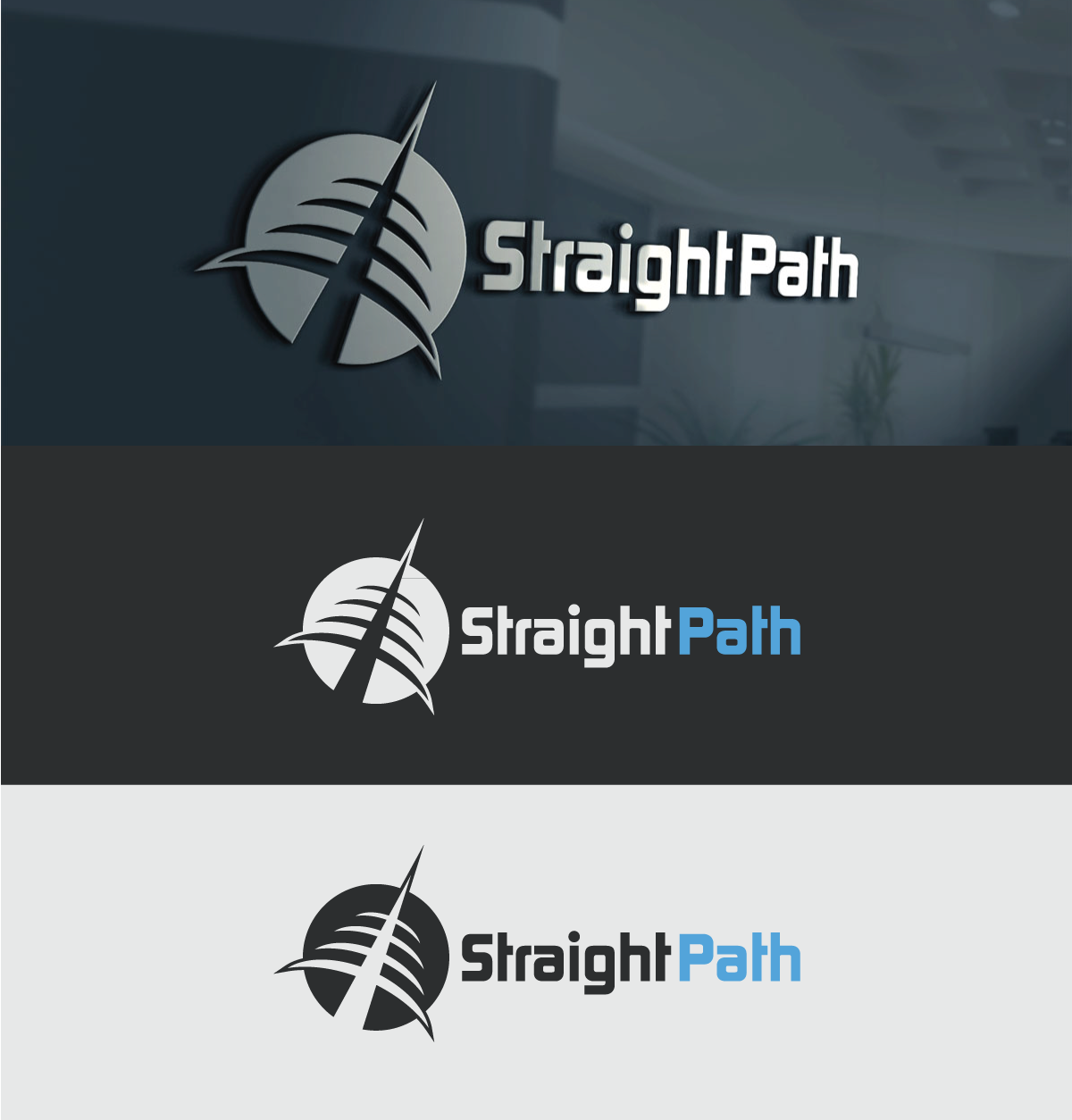 Bold, Modern, Telecom Logo Design for Straight Path by AFD | Design ...