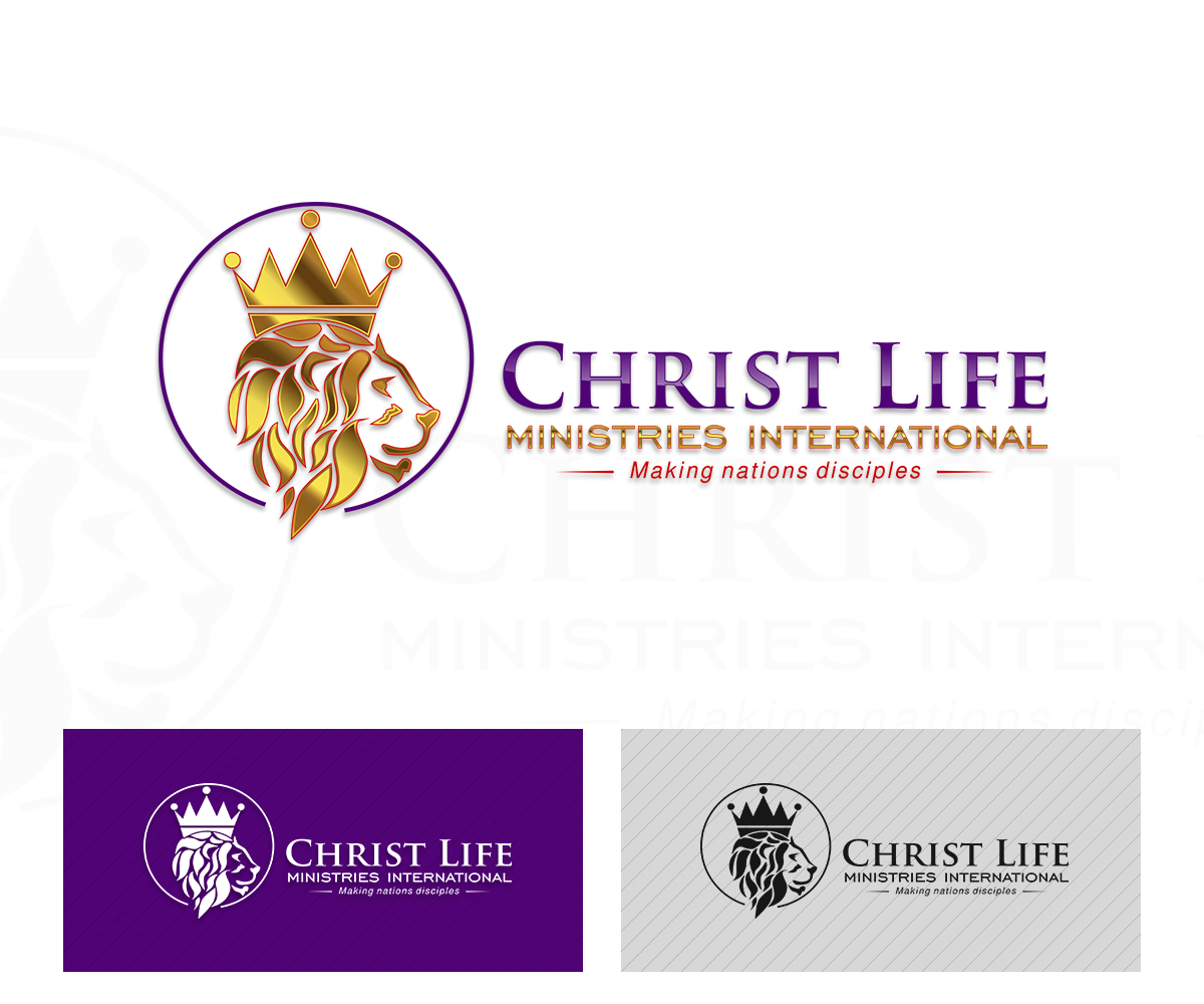 Ministry Logo Design for Christ Life Ministries International by damian ...