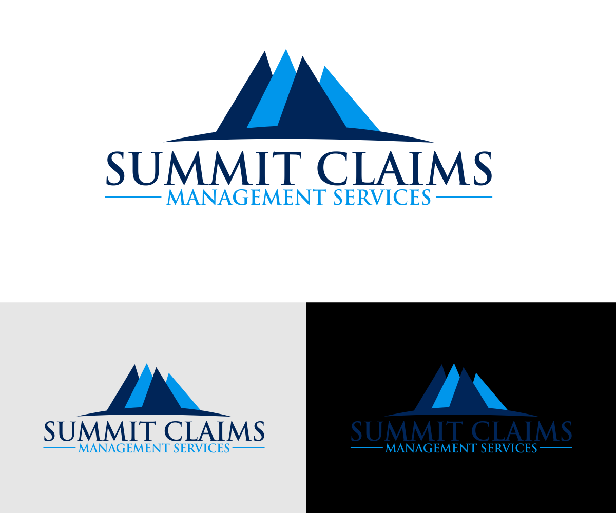 Insurance Logo Design for Summit Claims Management Services by Sarah ...
