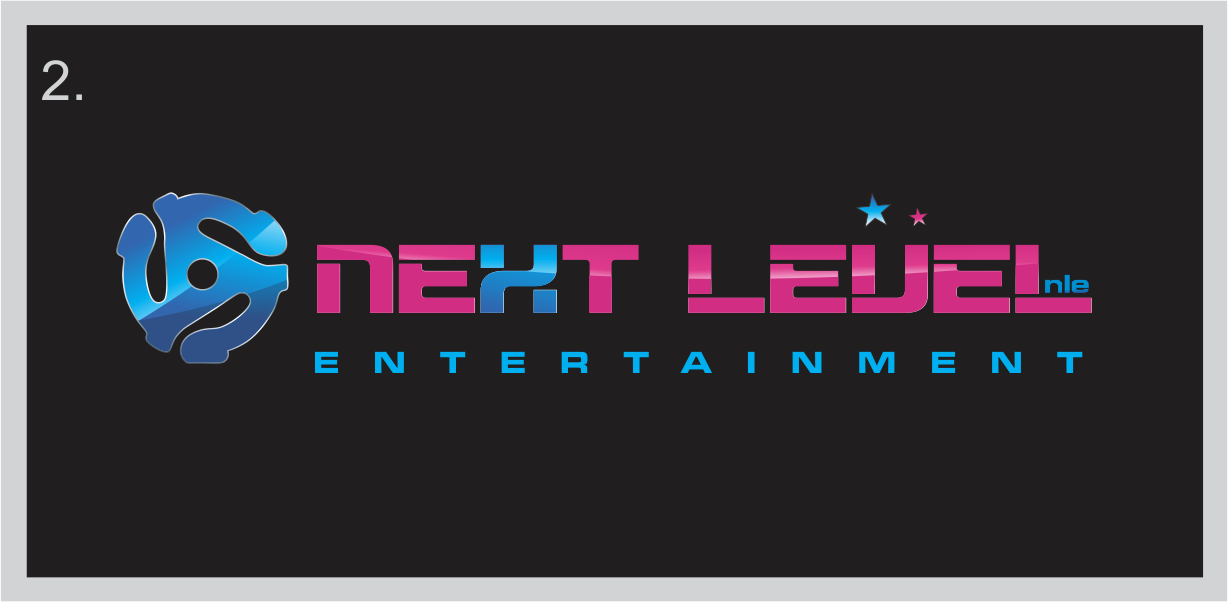 Professional, Upmarket, Entertainment Logo Design for Next Level ...