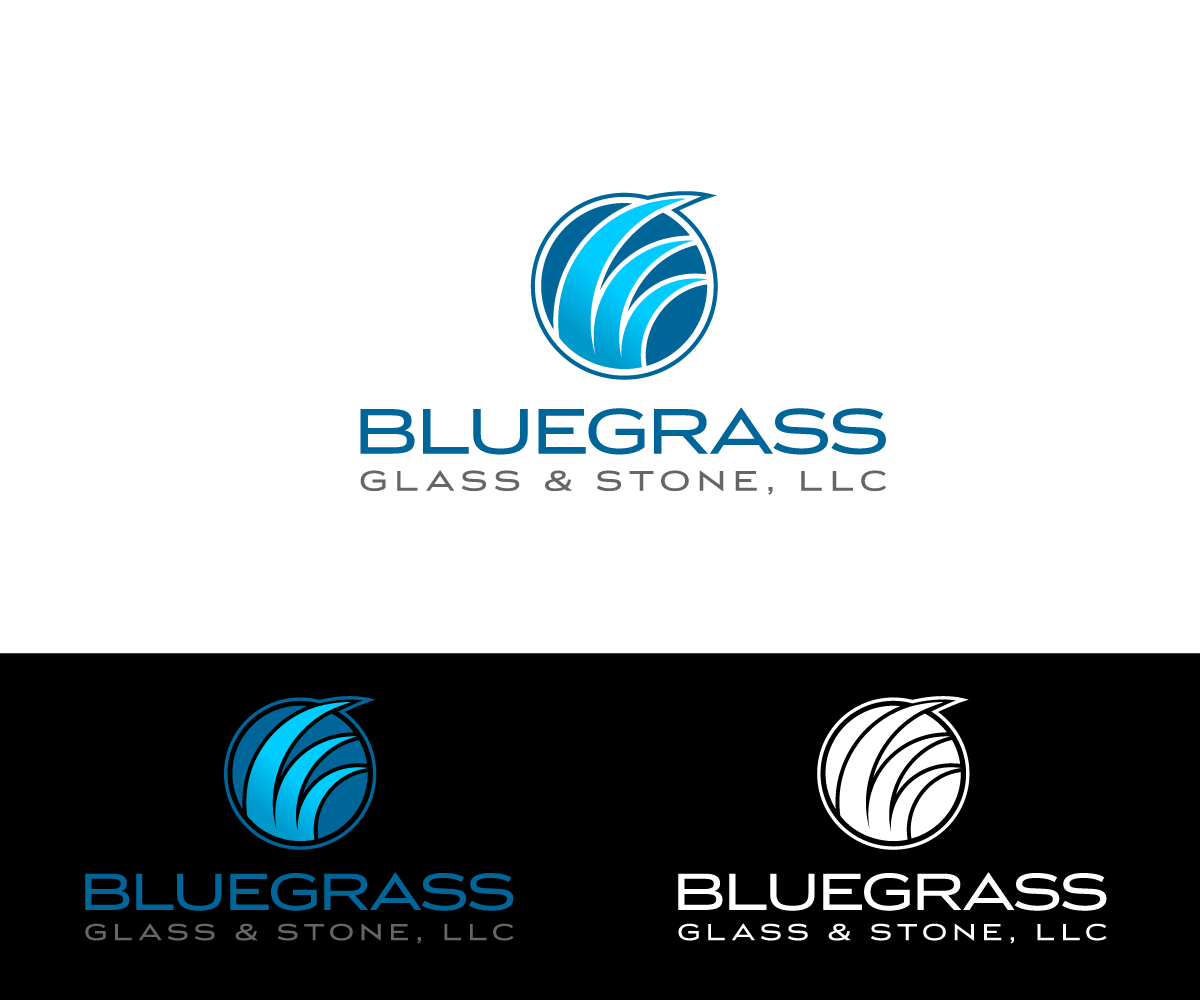 Serious, Professional, Advertising Logo Design for Bluegrass Glass ...