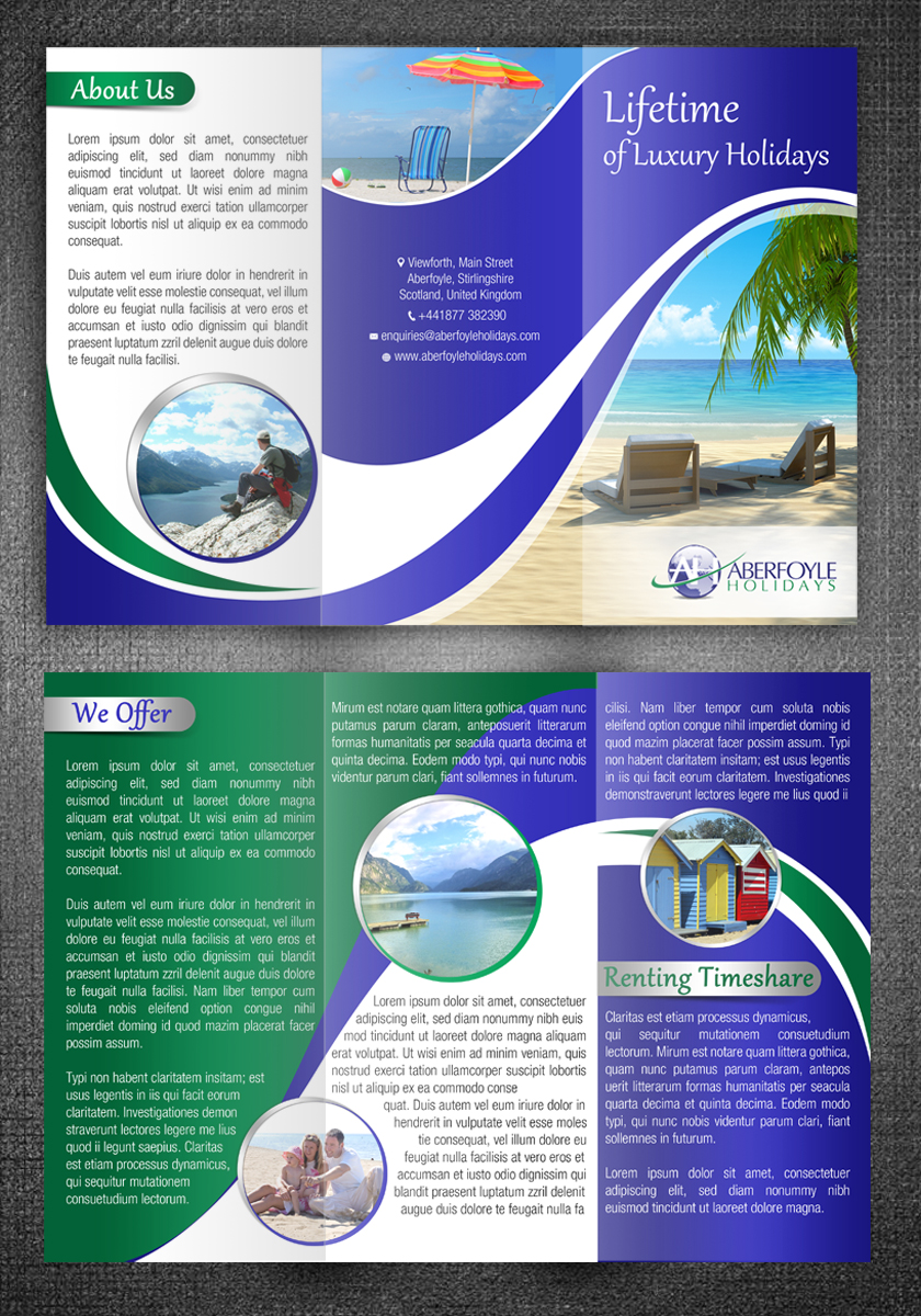Elegant, Playful, Business Brochure Design for TV Village Ltd by ESolz ...