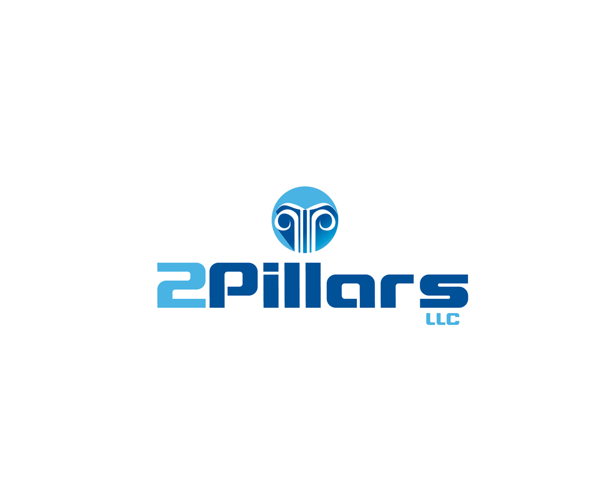 Masculine, Bold, Investment Logo Design for 2 Pillars LLC by SUNEEEEEL ...