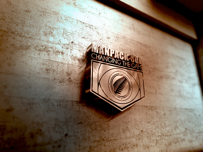 Bold, Modern, Clothing Logo Design for "Manpack 300 Changing The Game ...