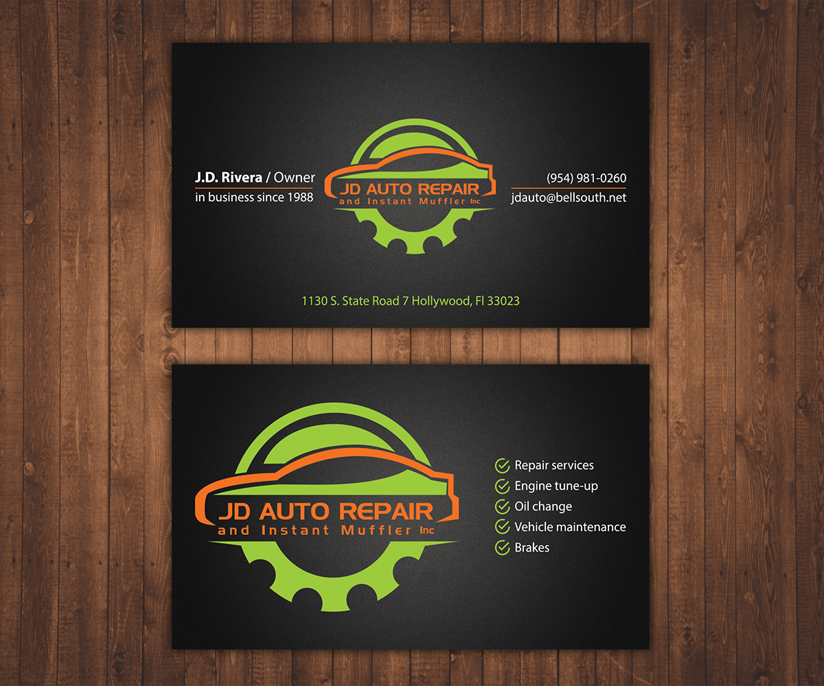 Elegant, Playful, Shop Business Card Design for a Company by Stylez ...