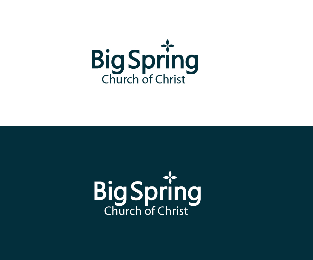 Church Logo Design for Big Spring Church of Christ by emptyboxgraphics ...