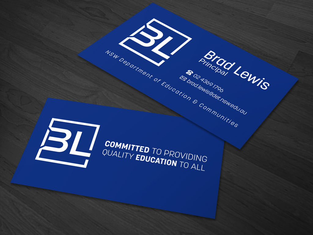 Professional, Modern, School Business Card Design for a Company by ...