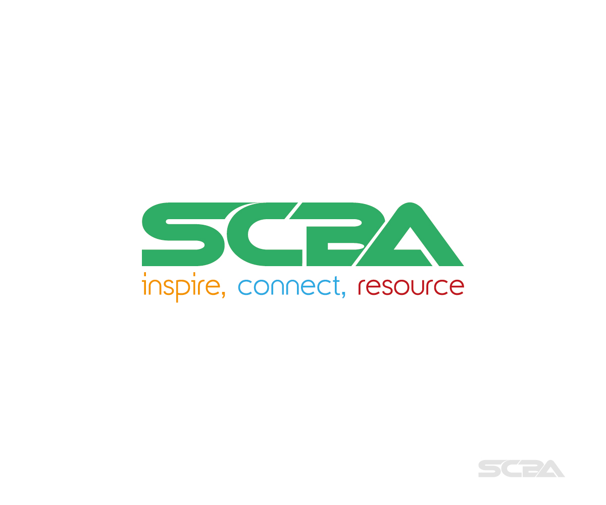 Colorful, Modern Logo Design for scba inspire, connect, resource by ...