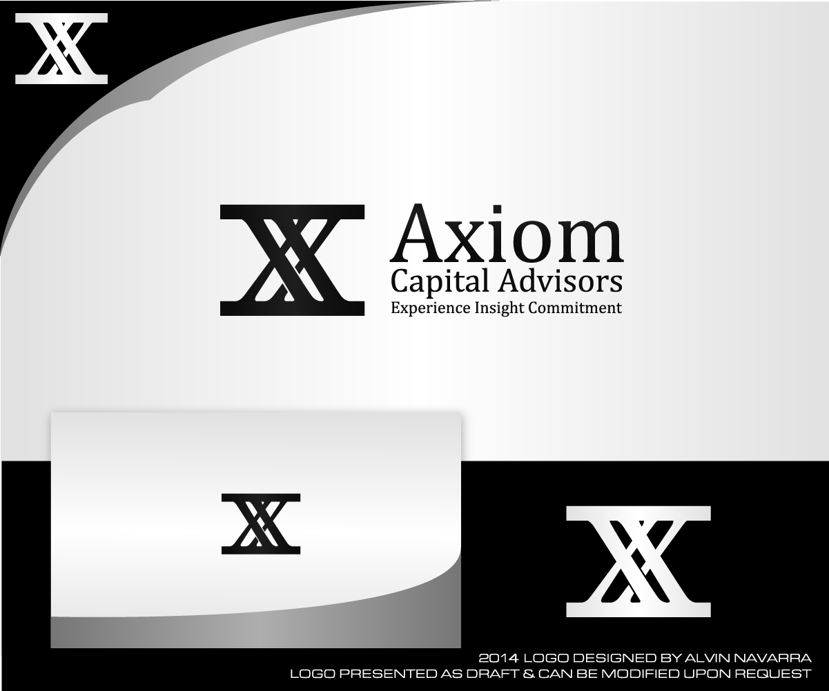 Serious, Professional, Business Logo Design for Axiom Capital Advisors ...