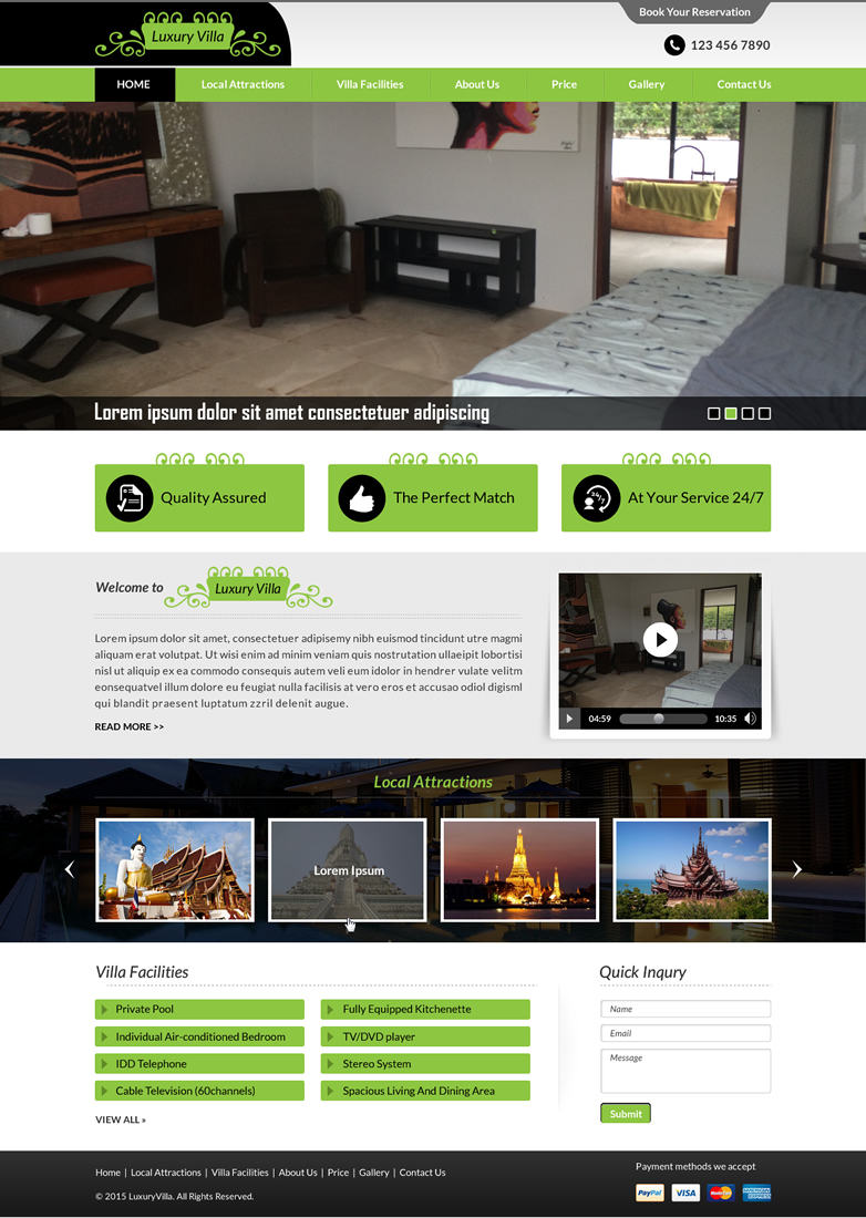 Rental Web Design for a Company by Sbss | Design #5418493