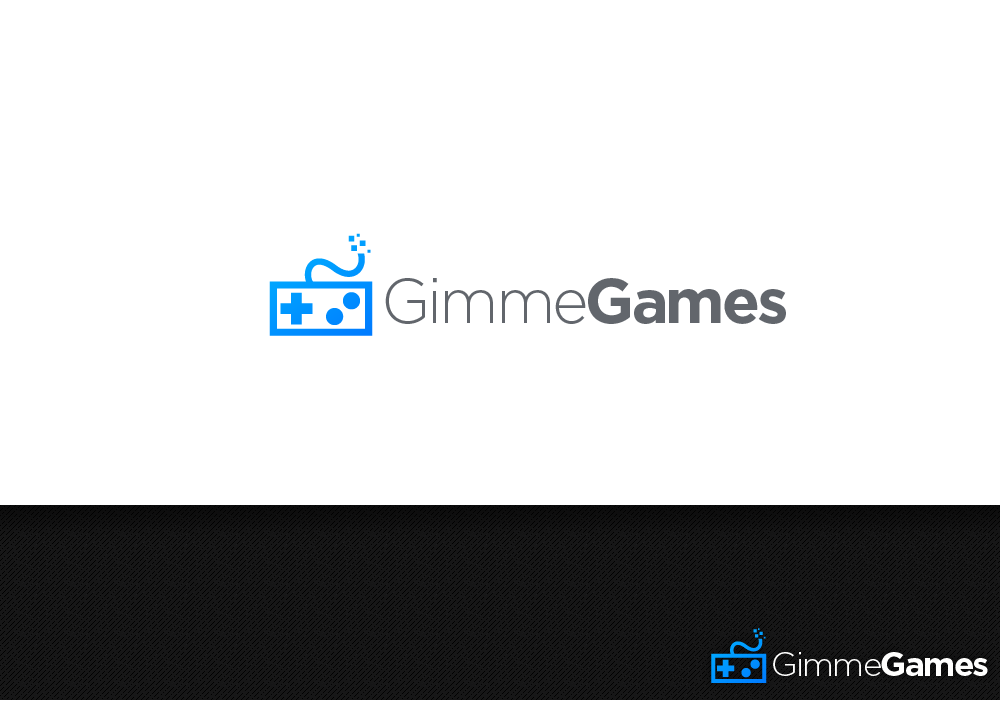 Bold, Modern, Games Logo Design for Gimme Games by jaime.sp | Design ...